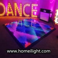 China Projection Lights LED Qty 64pcs Digital Dance Floor for Wedding Night Club Disco Party for sale