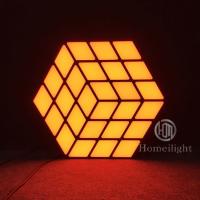 China RGB LED Matrix Backlight 3in1 Magic Effect Flat Panel Wall Bar Party DJ Decoration LED Lights for sale