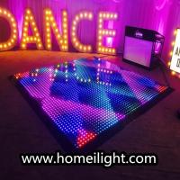 China RGB LED Video Digital Screen Dance Floor Stage lights Panels for Disco Party Wedding Night Club for sale