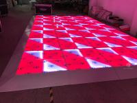 China Outdoor Waterproof Interactive DMX LED Dance Floor Screen For Cat Walk Show Stage ROAD for sale