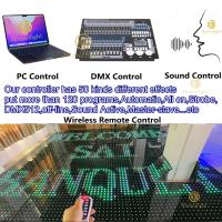 China 14kg Product Weight LED Starlit Dance Floor Panel for Nightclub Event in Bar Wedding for sale