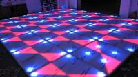 China 3500k-6500K LED Disco Dance Floor Wedding RGB Illuminated Portable DJ Dance Floor for sale
