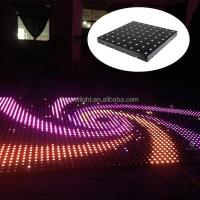 China Portable LED Video Dance Floor for Party Night Club Stage Church SMD5050 RGB 3 in 1 for sale