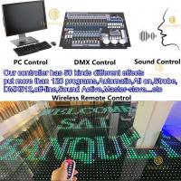 China Portable LED Video Dance Floor for Party Night Club Stage Church SMD5050 RGB 3 in 1 for sale