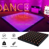 China Portable LED Video Dance Floor for Party Night Club Stage Church SMD5050 RGB 3 in 1 for sale