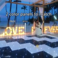 China 2*4ft 2*2ft LED White Starlit Star Dance Floor for Dance -25 85C Working Temperature for sale
