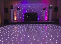 China Dimmable Romantic Acrylic Full White LED Starlit Dance Floor for Wedding Banquet for sale