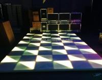 China Portable DMX512 RGB LED Dance Floor for Stage Decoration 100000 Hour Working Lifetime for sale