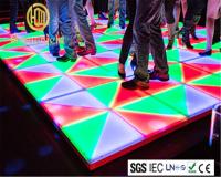 China Portable DMX512 RGB LED Dance Floor for Stage Decoration 100000 Hour Working Lifetime for sale