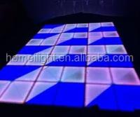 China Portable DMX512 RGB LED Dance Floor for Stage Decoration 100000 Hour Working Lifetime for sale