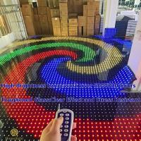 China Waterproof 60*60cm Panel Stage Video LED Dance Floor Lights for Wedding Party Club Church for sale