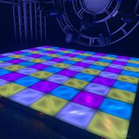 China Projection Lights 60*60cm Acrylic LED Dance Floor for Outdoor Bar Pista de Baile for sale