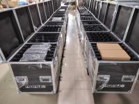 China RGB 3in1 DMX LED Dance Floor Panel 3D Mirror Lights IP55 for Party Event 30pcs Program for sale