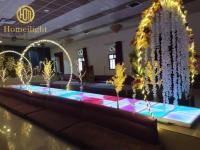 China 1*1M DMX RGB Dance Floor LED Easy Install Waterproof for Wedding Church 3D Lighting for sale
