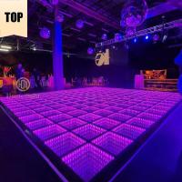 China Bar Disco Wedding Light 3D Abyss Portable Floor Tile with RGB 3in1 LED Luminous Panel for sale