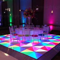 China Disco Show Wedding Christmas Lights Bar Night Club DMX RGB LED Dance Floor for sale