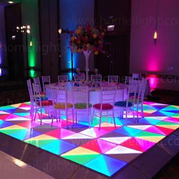 China Disco Show Wedding Christmas Lights Bar Night Club DMX RGB LED Dance Floor for sale