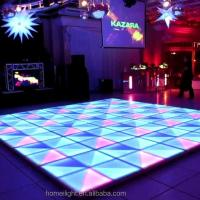 China 50000 Hours Lifespan RGB DMX LED Dance Floor Panels for DJ Equipment and Wedding Party for sale