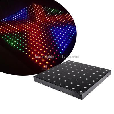 China 10kg Interactive Video Dance Floor 12*12ft Magnet Digital Tiles for Wedding Receptions for sale