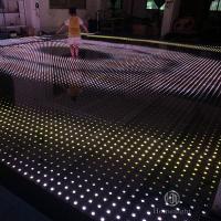 China 14KG Online Control Disco Resolution 8*8 Pixel Led Video Dance Floor Lighting Rental for sale