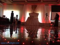 China 14KG Online Control Disco Resolution 8*8 Pixel Led Video Dance Floor Lighting Rental for sale