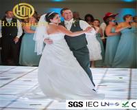 China 1- Remote Controlled Homei RGB LED Dance Floor Panel for Wedding Stage 100*100cm for sale