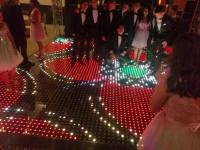 China 14KG Online Control Disco Resolution 8*8 Pixel Led Video Dance Floor Lighting Rental for sale