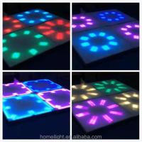 China Hotel Most Popular White Starlit RGB LED Dance Floor Panels For 2023 Wedding DJ Bar Party for sale