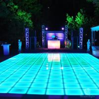 China 48pcs RGB 3in1 SMD LED Stain Tile for Night Club Event Performance Dancing Christmas for sale