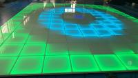 China 48pcs RGB 3in1 SMD LED Stain Tile for Night Club Event Performance Dancing Christmas for sale