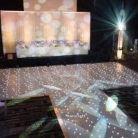 China Led Qty 32pcs W/R/G/B/A leds Working Time hours 50000 Dance Floor for Nightclub Party for sale