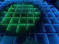 China RGB 3in1 Toughened Glass LED Dance Floor Remote Controlled For Wedding DJ Party Performance for sale