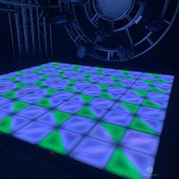China DMX Acrylic SMD5050 RGB3in1 60*60cm Dancing Floor for Disco Party Club Bar DJ Show Stage for sale