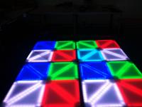 China DMX Acrylic SMD5050 RGB3in1 60*60cm Dancing Floor for Disco Party Club Bar DJ Show Stage for sale