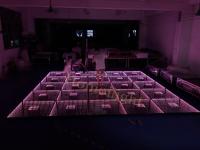 China Long Lifespan hours 100000 3D Mirror LED Dance Floor for Banquet Hall and Dance Club for sale