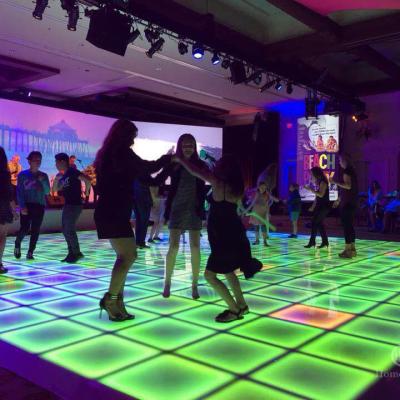 China 50*50*7cm HOMEI LED 3in1 Church Motor Club Lights for Wedding Stage Dyeing Dance Floor for sale