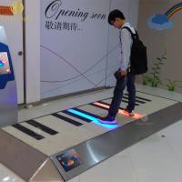 China Interactive Floor Piano Play with Sound and 200lm/w LED Music RGB Color Changing for sale