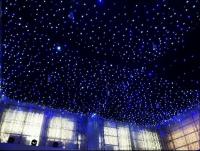 China Hot Sale 4*6m Blue And White LED Cloth LED Star Curtain For Stage Party Decoration Effect Backdrop LED Light for sale