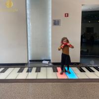 China Support Dimmer Yes Taiwan Epistar Chip Outdoor RGB Color Interactive Piano Dance Floor for sale