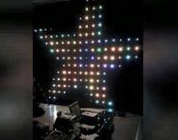 China IP33 Rated 4*6m Flexible Stage Decoration Light DMX P15 LED Video Curtain with SMD5050 for sale
