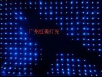 China IP33 Rated 4*6m Flexible Stage Decoration Light DMX P15 LED Video Curtain with SMD5050 for sale