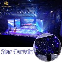China IP33 LED Star Curtain for Wedding Bar DJ Church Showcase Game Room Event Backdrop Cloth for sale