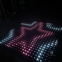 China Multi 6000K Color Temperature Interactive Video Dance Floor with DMX512 Control Mode for sale