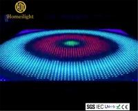 China 1- P7.5cm Portable Pixel Light Tempered Glass Video Dance Floor for Night Club Party for sale