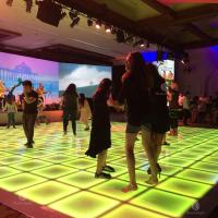 China Portable Mirror Frost Matte Dance Floor for Wash Dyeing Dance Panel for sale
