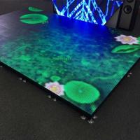 China Homei P7.75mm LED Dance Floor Display for Wedding Party Stage 1- SMD5050 Light Source for sale