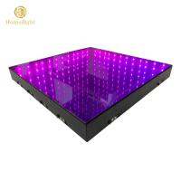 China Toughened Glass LED Dance Floor with 50000 Hours Working Lifetime and Portable Design for sale