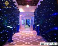 China 3500K-7500K Stage LED Curtain ,  Twinkle Star LED Curtain For Wedding Party Disco Events for sale