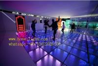 China AC90-240V 50-60Hz Toughened Glass DMX512 Digital RGB 3 in 1 LED 3D Mirror Dance Floor for sale
