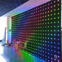 China Versatile P5CM SD Card Control RGB 3in1 LED Video Curtain Screen Possible Pitch P5CM for sale